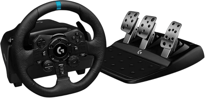 Logitech G923 True Force Sim Racing Wheel + Pedals (Pre-owned)